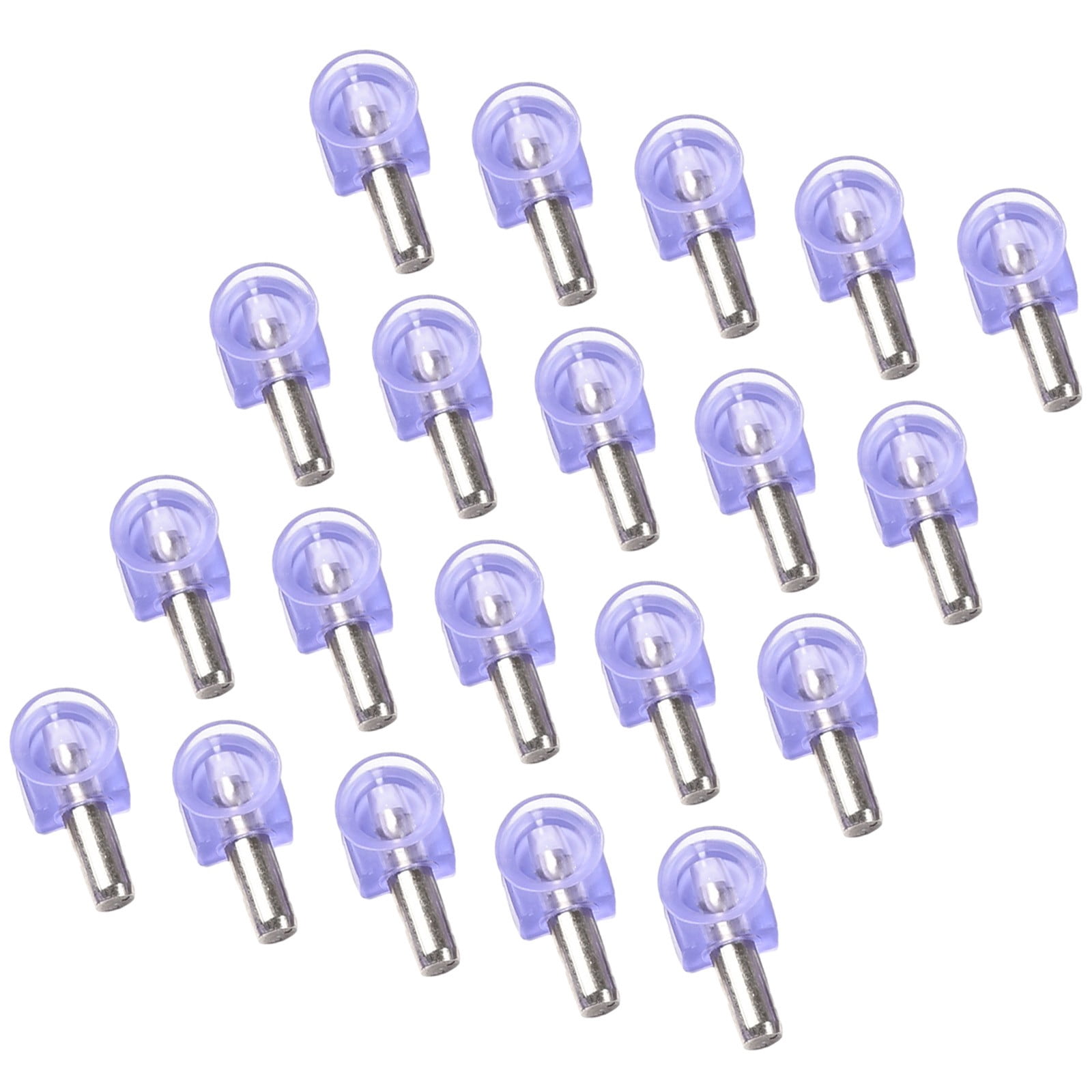 Pins Shelf Support Pegs 20 Pcs 23X13Mm Iron And Rubber Secure Hold ...