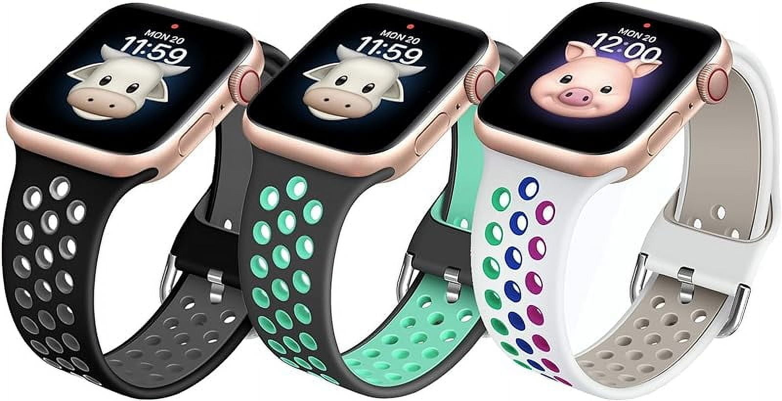 Pinsai for kids Apple Watch band waterproof silicone strap for Boys ...