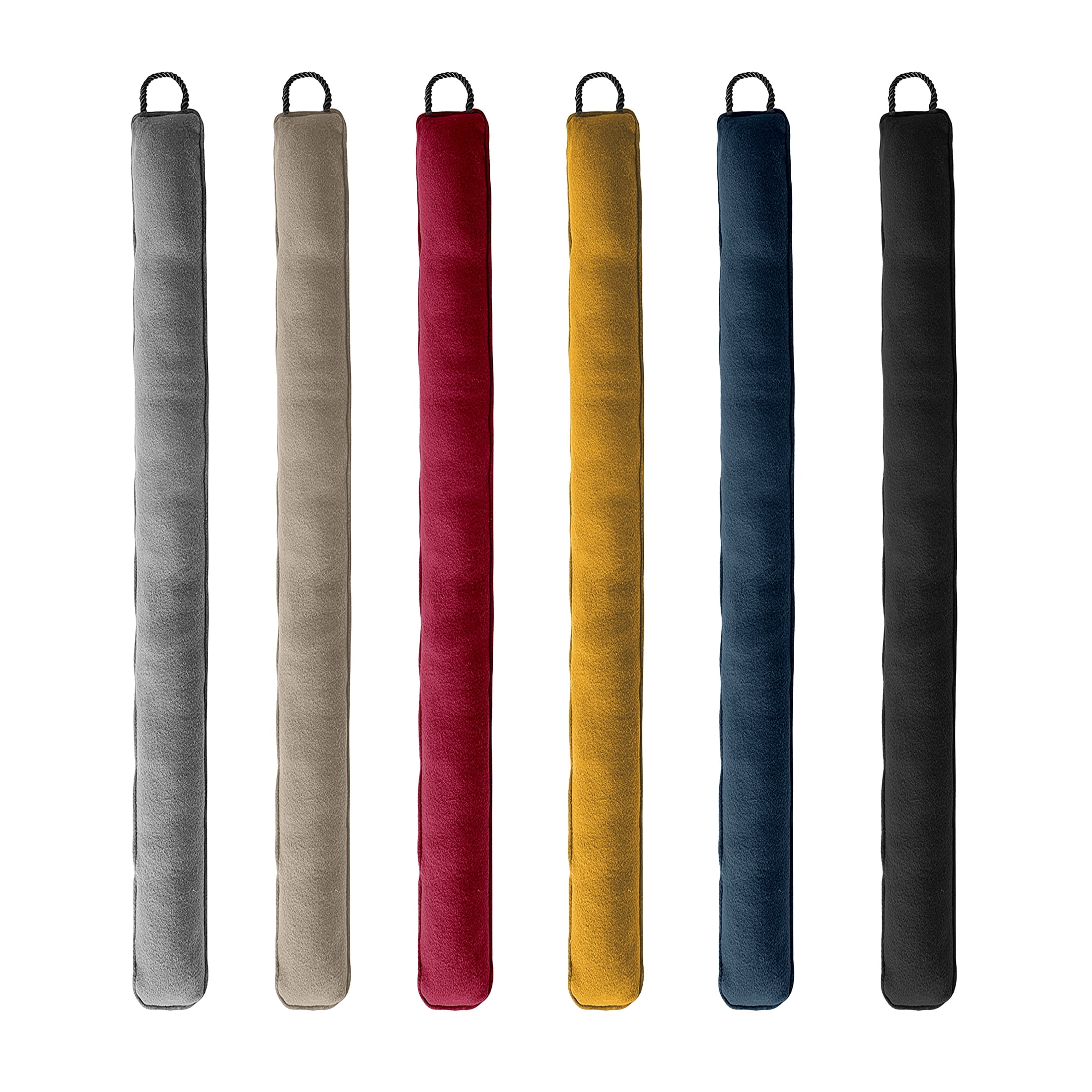 Pinsonic Suede Weighted Door and Window Breeze Draft Blocker Size 3"/36 ...