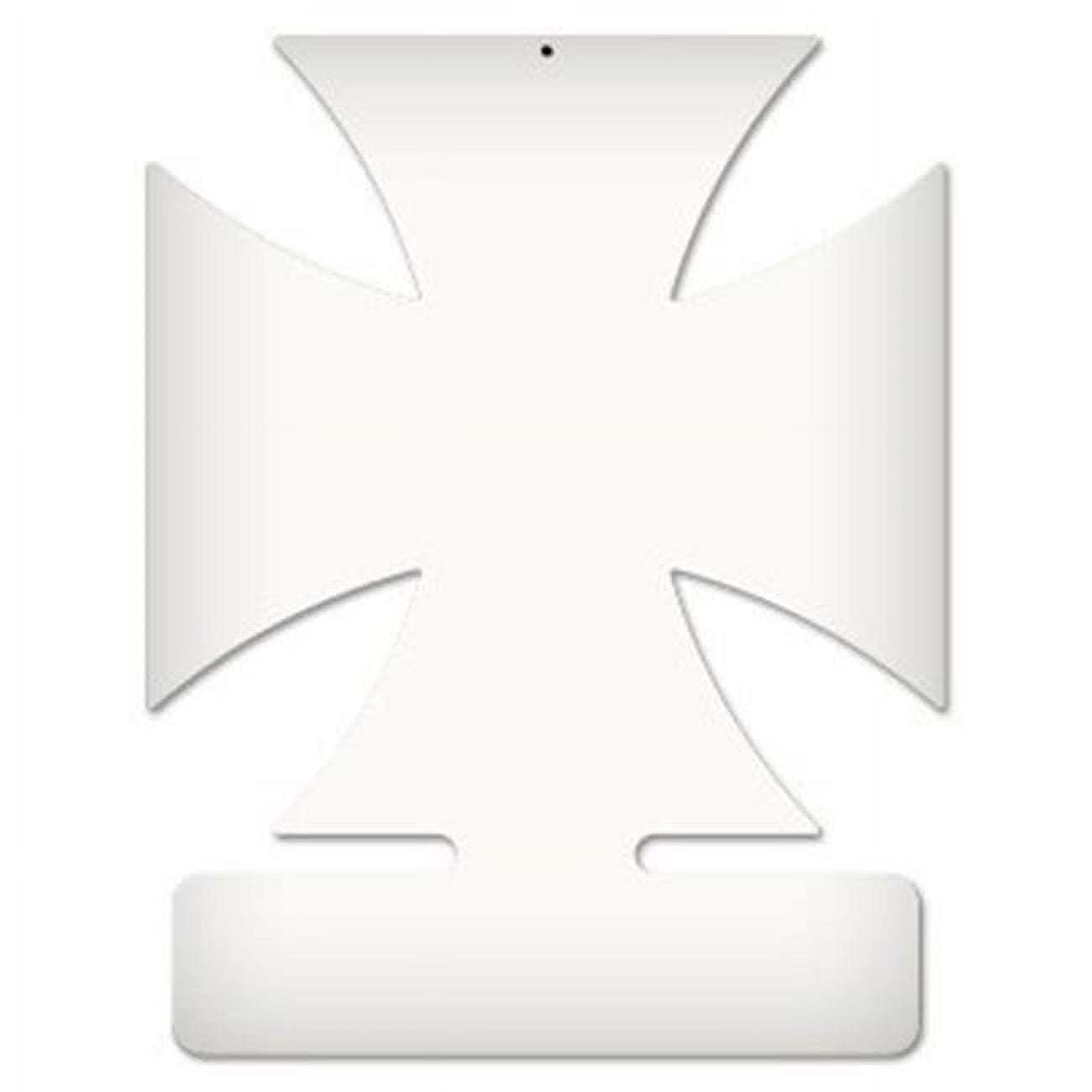 Pinstriper Sign Blank Automotive Iron Cross Metal Sign - Walmart.com