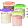 Pint Containers Replacement For Ninja Creami Deluxe Pints And Lids 4