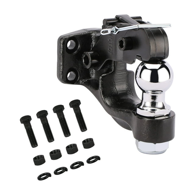 Pintle Hook Pintle Hitches Receiver Hook Combination Hitch Ball 2 Fits ...