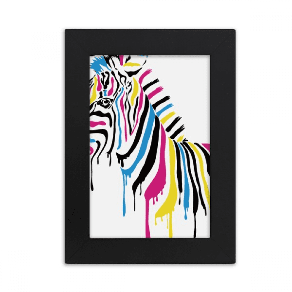 Pinto Animal Rainbow Color Desktop Photo Frame Picture Display Art ...
