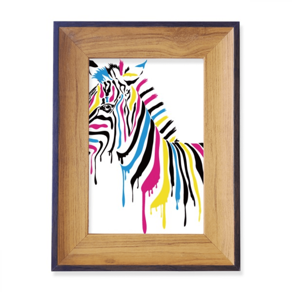 Pinto Animal Rainbow Color Photo Frame Exhibition Display Art Desktop ...