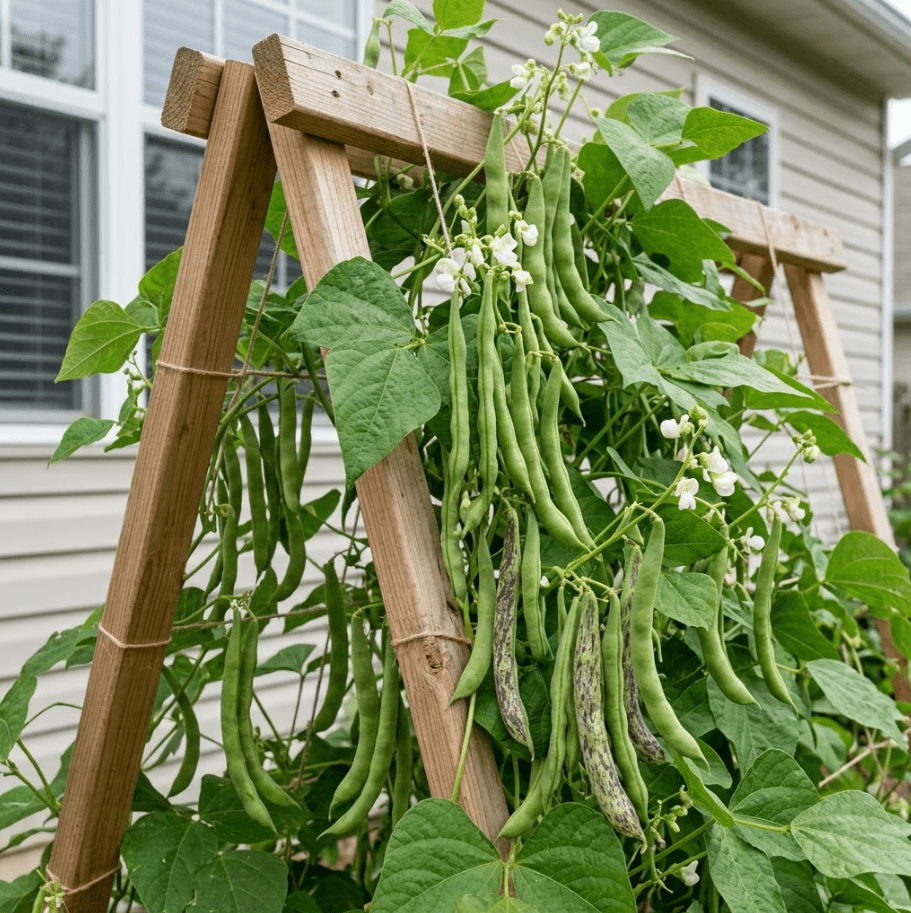 Pinto Bean Live Plant in 4 Inch Pot, 3-5 Inch Tall Vegetable Starter ...