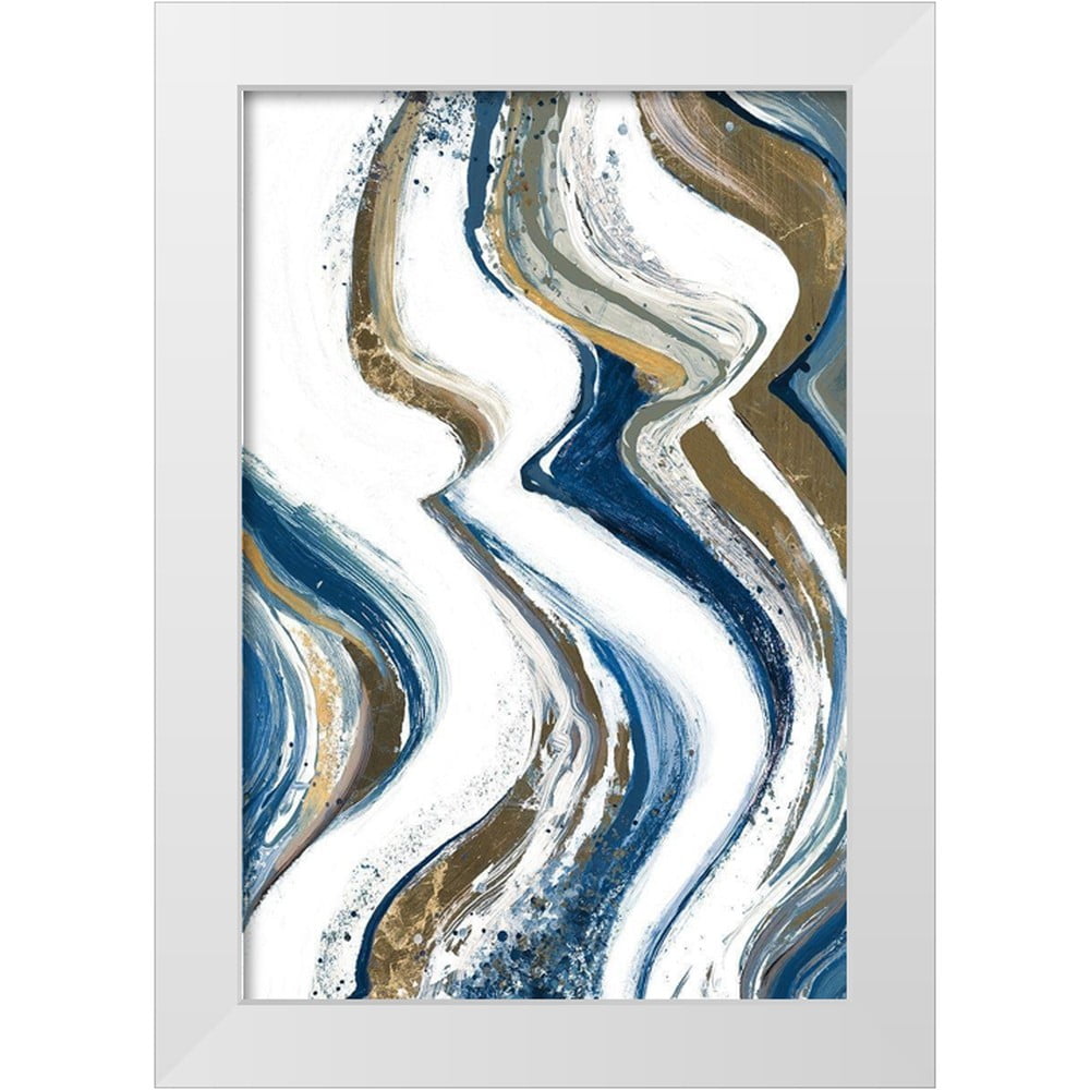 Pinto, Patricia 11x14 White Modern Wood Framed Museum Art Print Titled ...