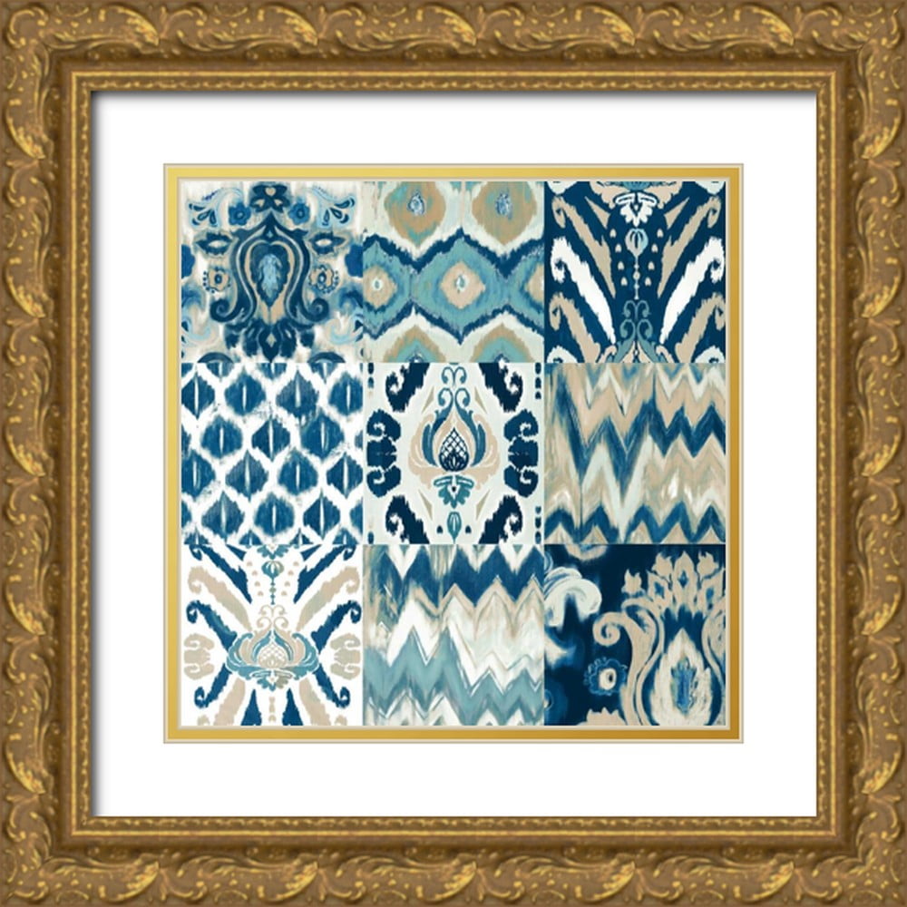 Pinto, Patricia 12x12 Gold Ornate Wood Framed with Double Matting Museum Art Print Titled - A ...