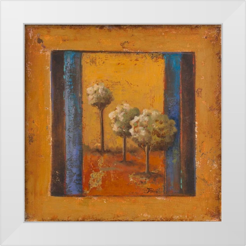 Pinto, Patricia 12x12 White Modern Wood Framed Museum Art Print Titled ...