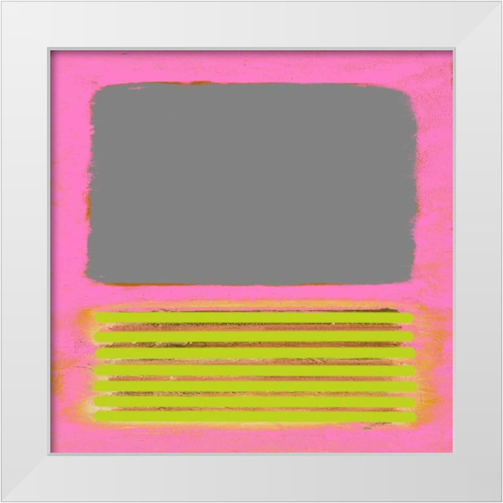 Pinto, Patricia 12x12 White Modern Wood Framed Museum Art Print Titled ...