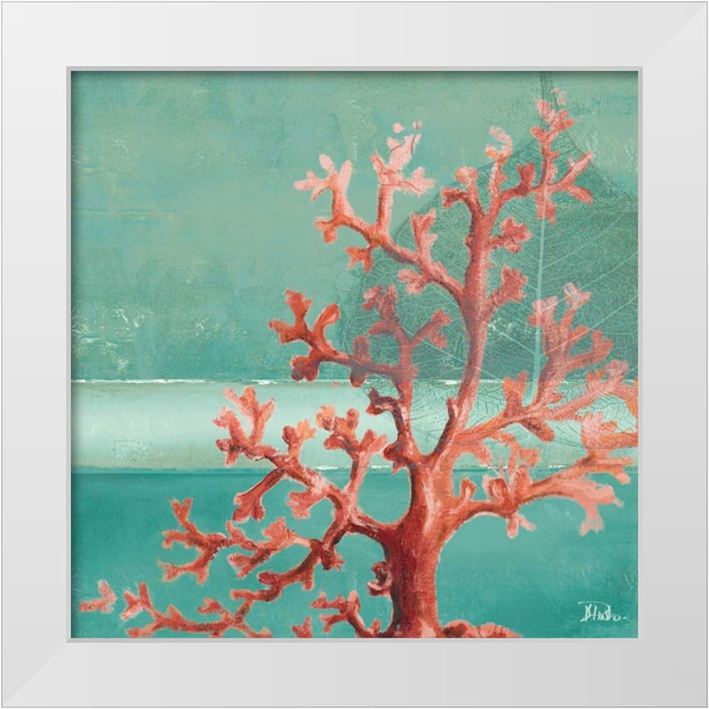 Pinto, Patricia 12x12 White Modern Wood Framed Museum Art Print Titled ...