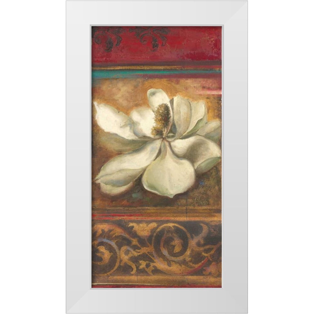 Pinto, Patricia 14x24 White Modern Wood Framed Museum Art Print Titled ...