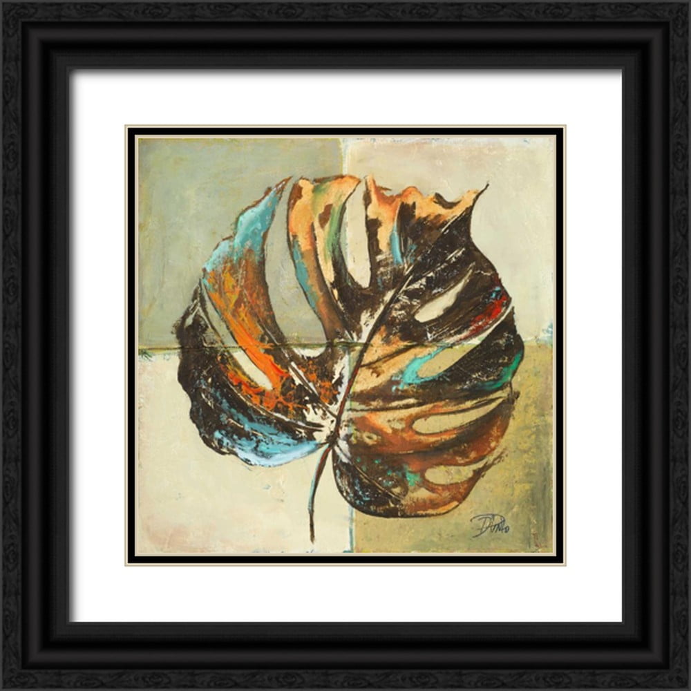 Pinto, Patricia 15x15 Black Ornate Wood Framed with Double Matting Museum Art Print Titled ...