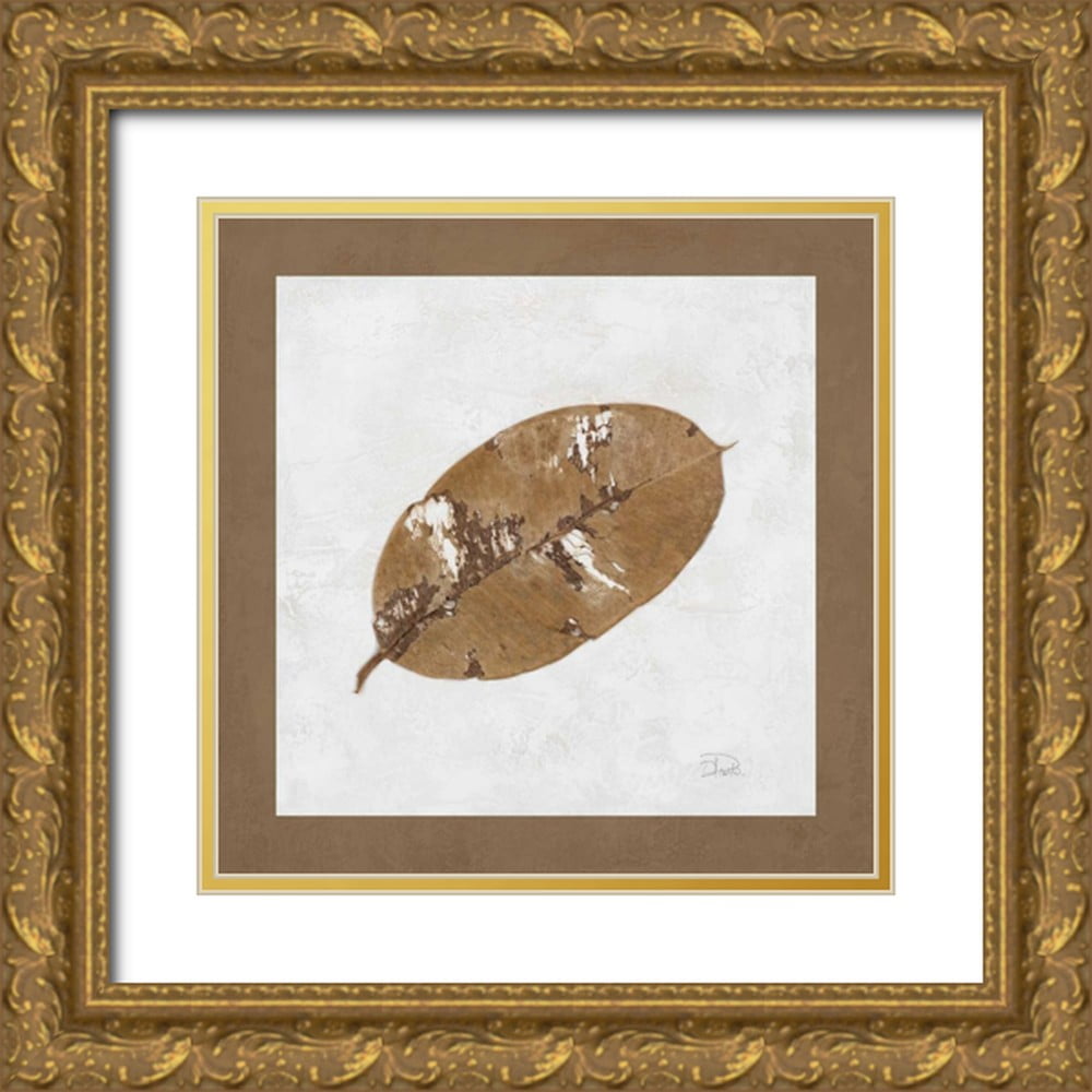 Pinto, Patricia 15x15 Gold Ornate Wood Framed with Double Matting Museum Art Print Titled ...