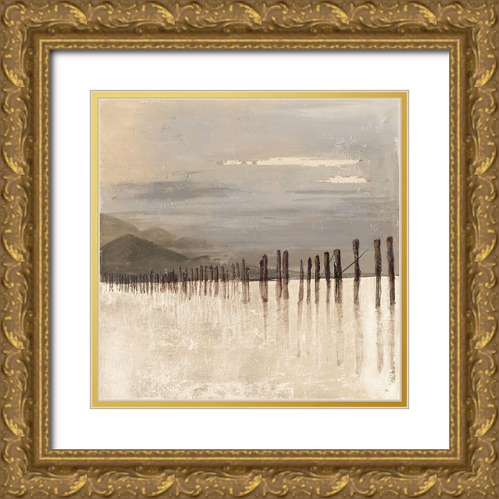 Pinto, Patricia 15x15 Gold Ornate Wood Framed with Double Matting ...
