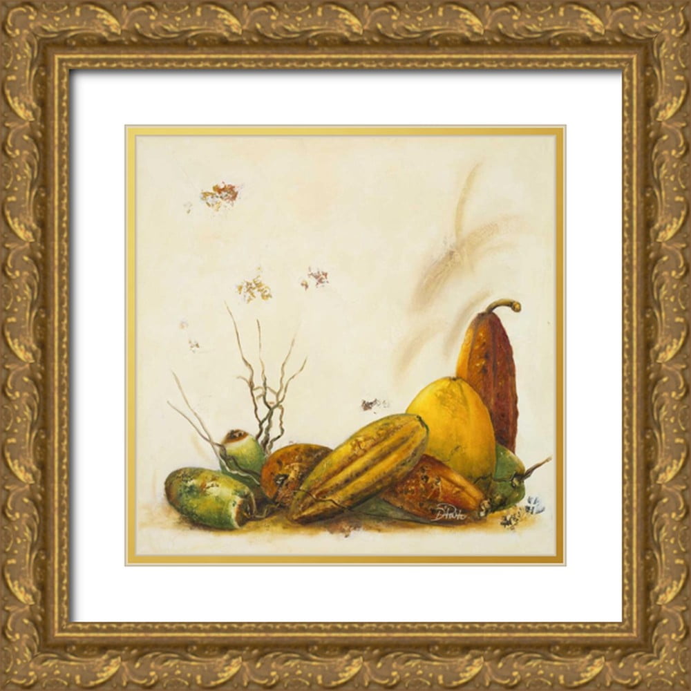Pinto, Patricia 15x15 Gold Ornate Wood Framed with Double Matting ...