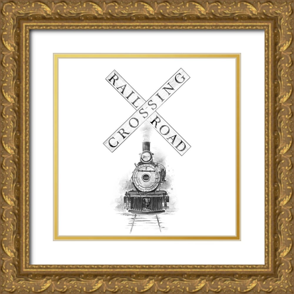 Pinto, Patricia 15x15 Gold Ornate Wood Framed with Double Matting ...