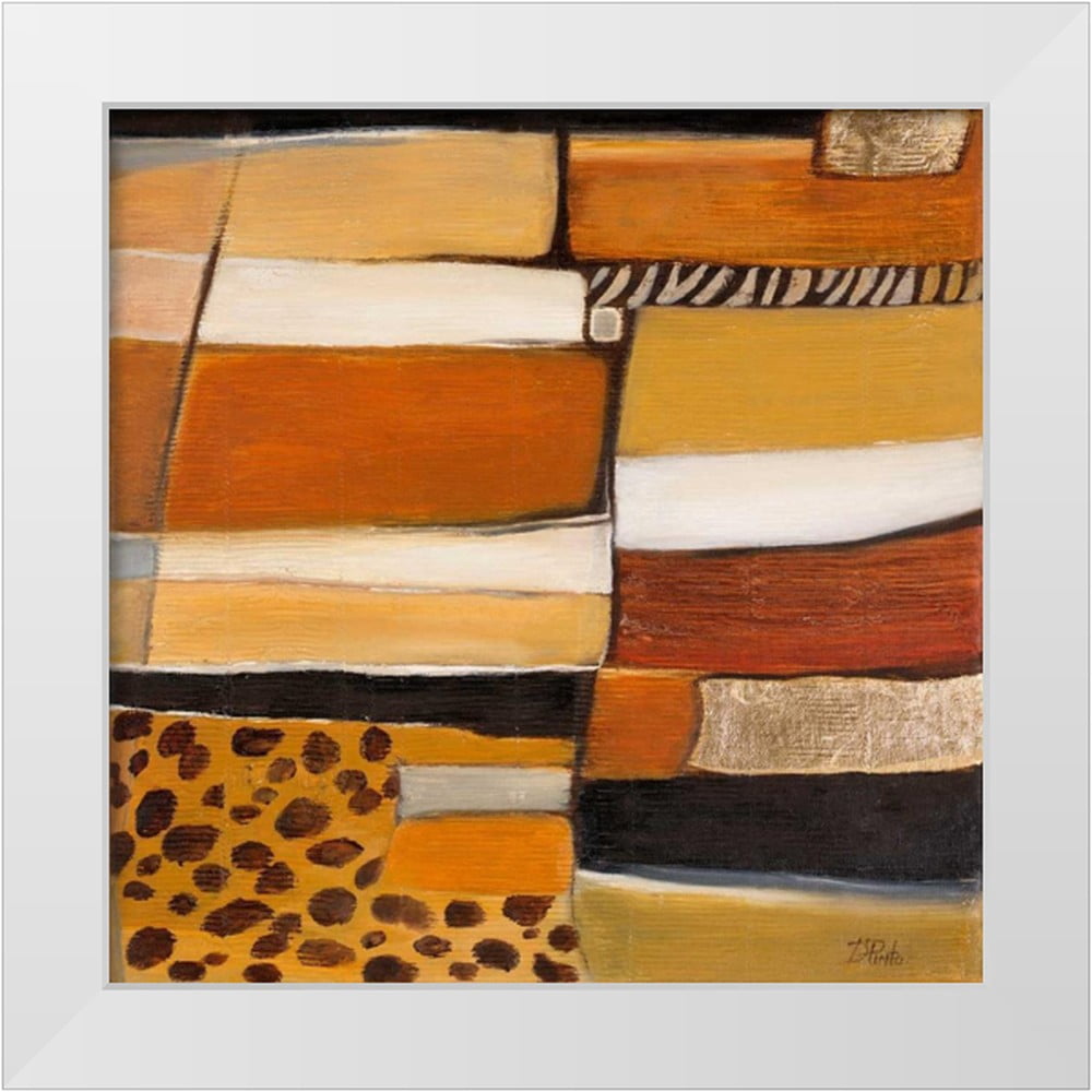 Pinto, Patricia 15x15 White Modern Wood Framed Museum Art Print Titled ...