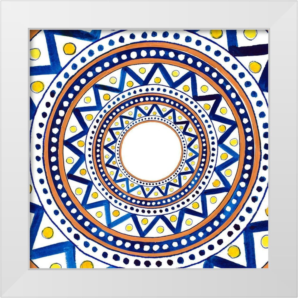 Pinto, Patricia 15x15 White Modern Wood Framed Museum Art Print Titled ...