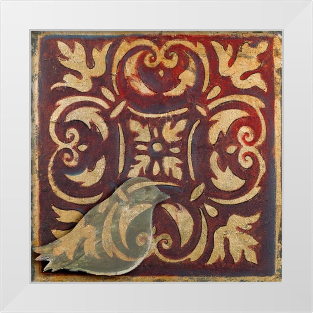 Pinto, Patricia 15x15 White Modern Wood Framed Museum Art Print Titled ...