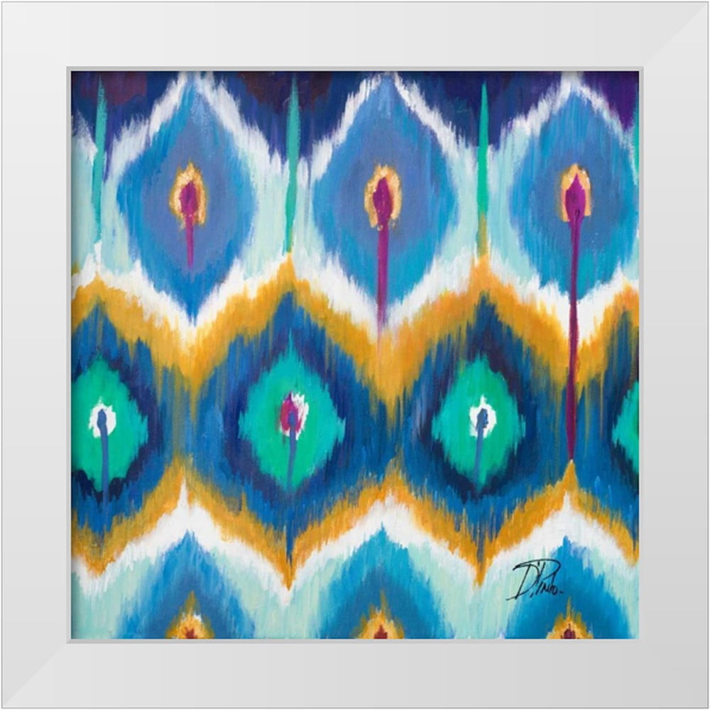 Pinto, Patricia 15x15 White Modern Wood Framed Museum Art Print Titled ...