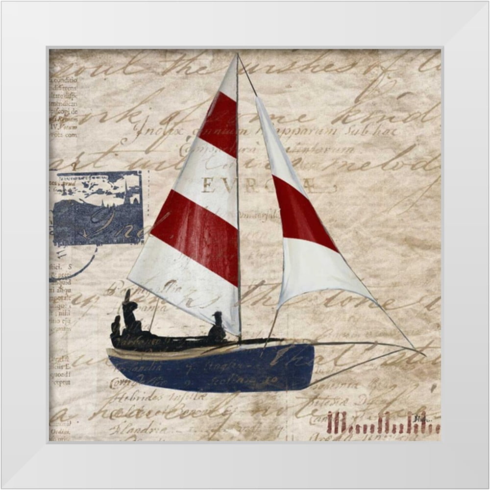 Pinto, Patricia 15x15 White Modern Wood Framed Museum Art Print Titled ...