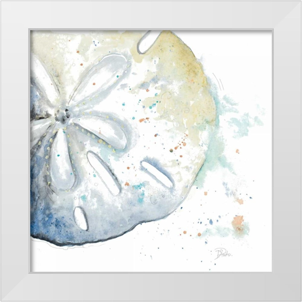 Pinto, Patricia 15x15 White Modern Wood Framed Museum Art Print Titled ...