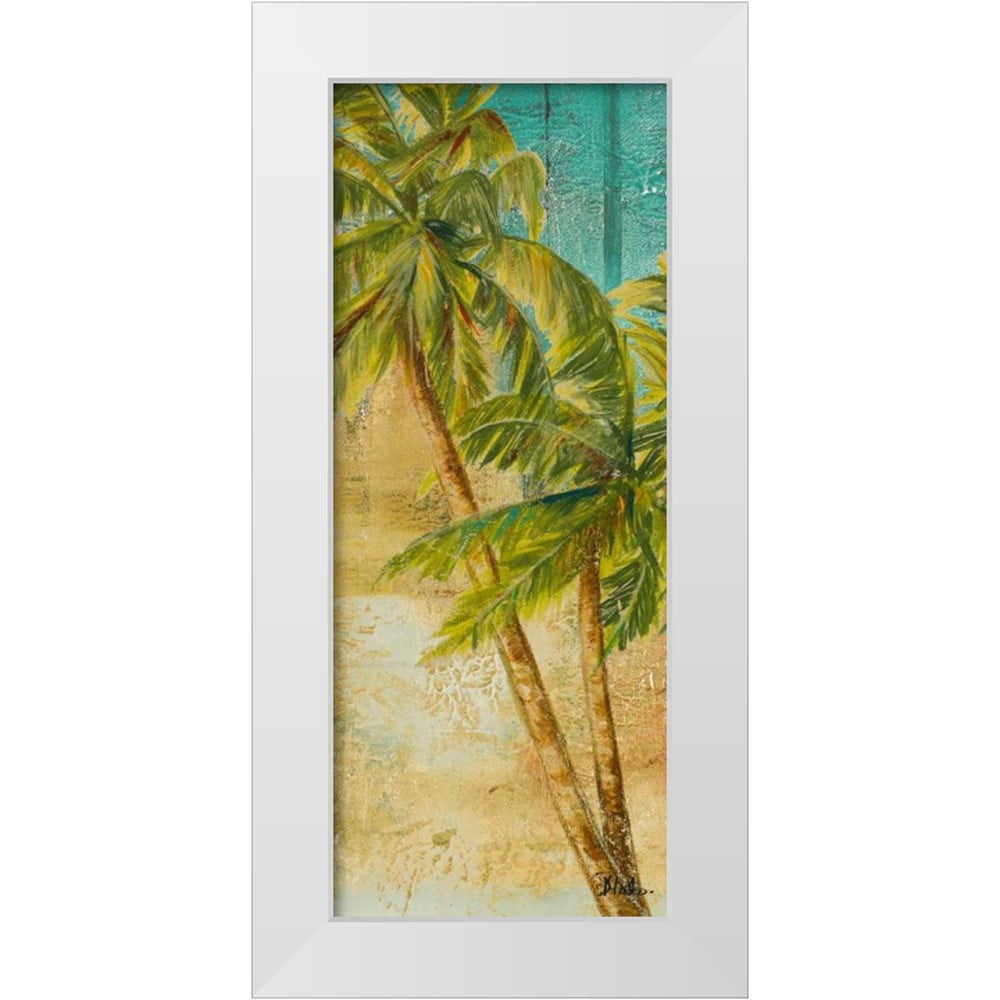 Pinto, Patricia 15x32 White Modern Wood Framed Museum Art Print Titled ...