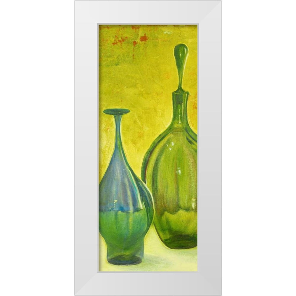 Pinto, Patricia 15x32 White Modern Wood Framed Museum Art Print Titled ...