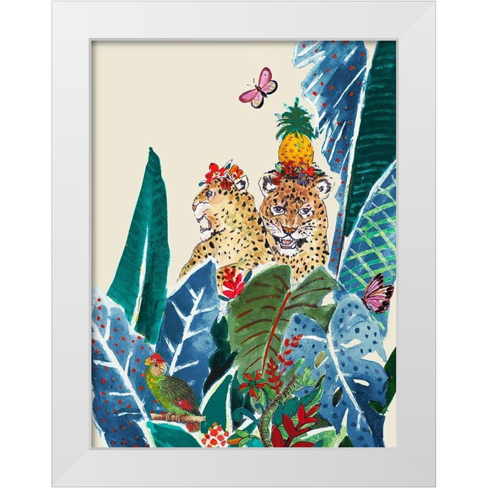 Pinto, Patricia 19x24 White Modern Wood Framed Museum Art Print Titled ...