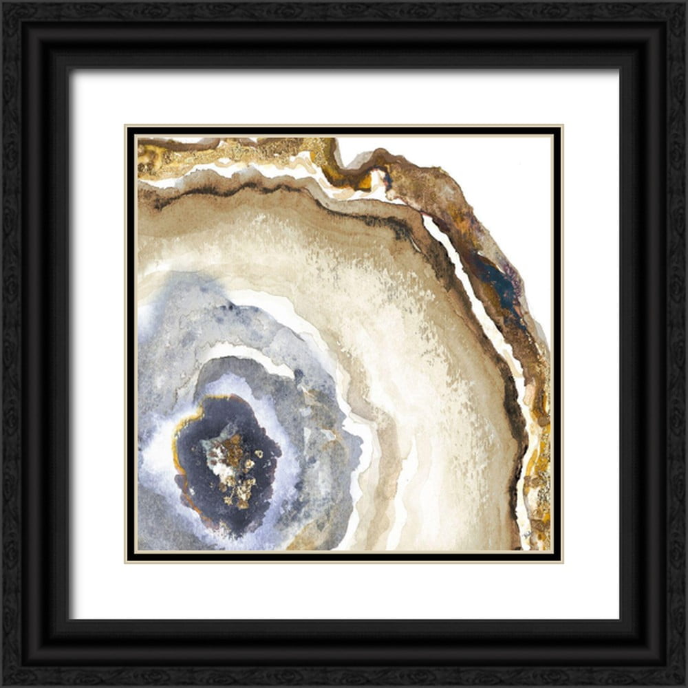 Pinto, Patricia 20x20 Black Ornate Wood Framed with Double Matting ...