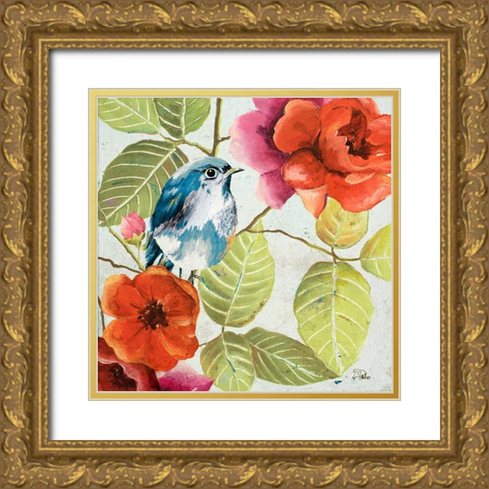 Pinto, Patricia 20x20 Gold Ornate Wood Framed with Double Matting ...