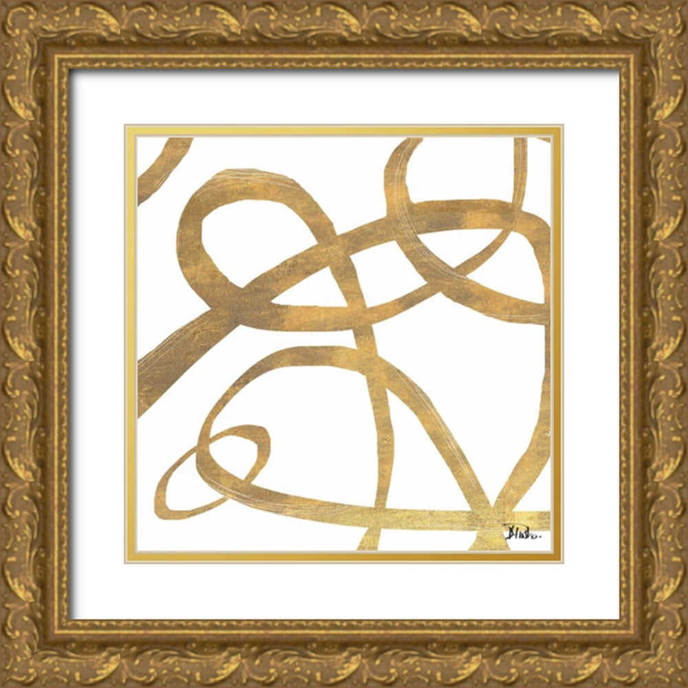 Pinto, Patricia 20x20 Gold Ornate Wood Framed with Double Matting ...