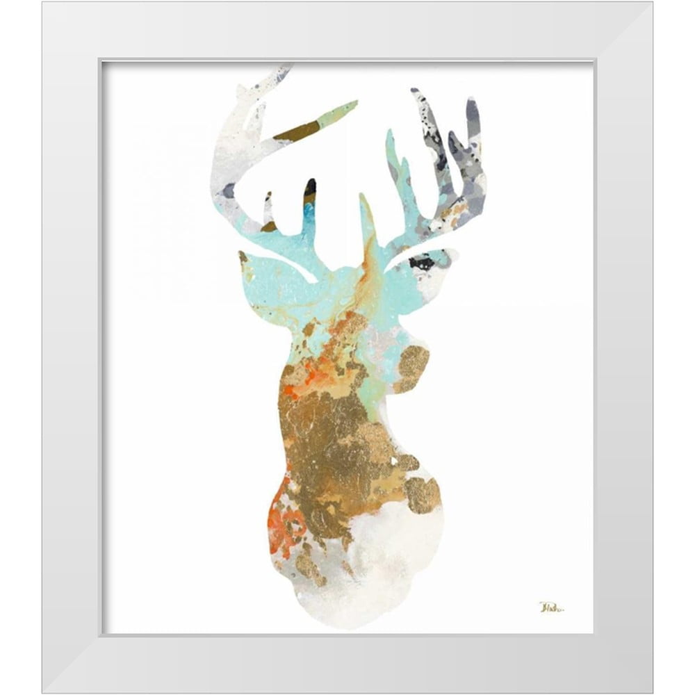 Pinto, Patricia 20x23 White Modern Wood Framed Museum Art Print Titled ...
