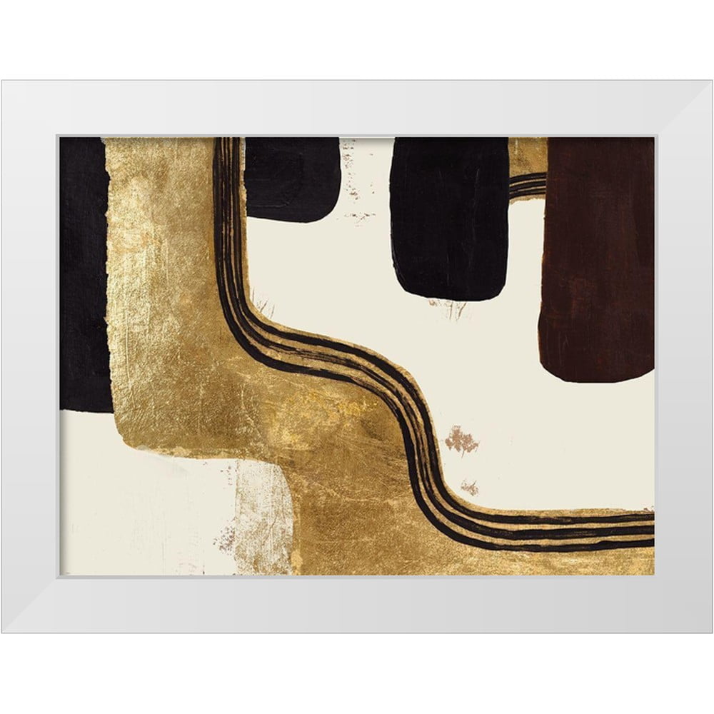 Pinto, Patricia 24x19 White Modern Wood Framed Museum Art Print Titled ...