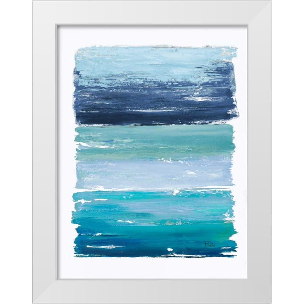 Pinto, Patricia 25x32 White Modern Wood Framed Museum Art Print Titled ...