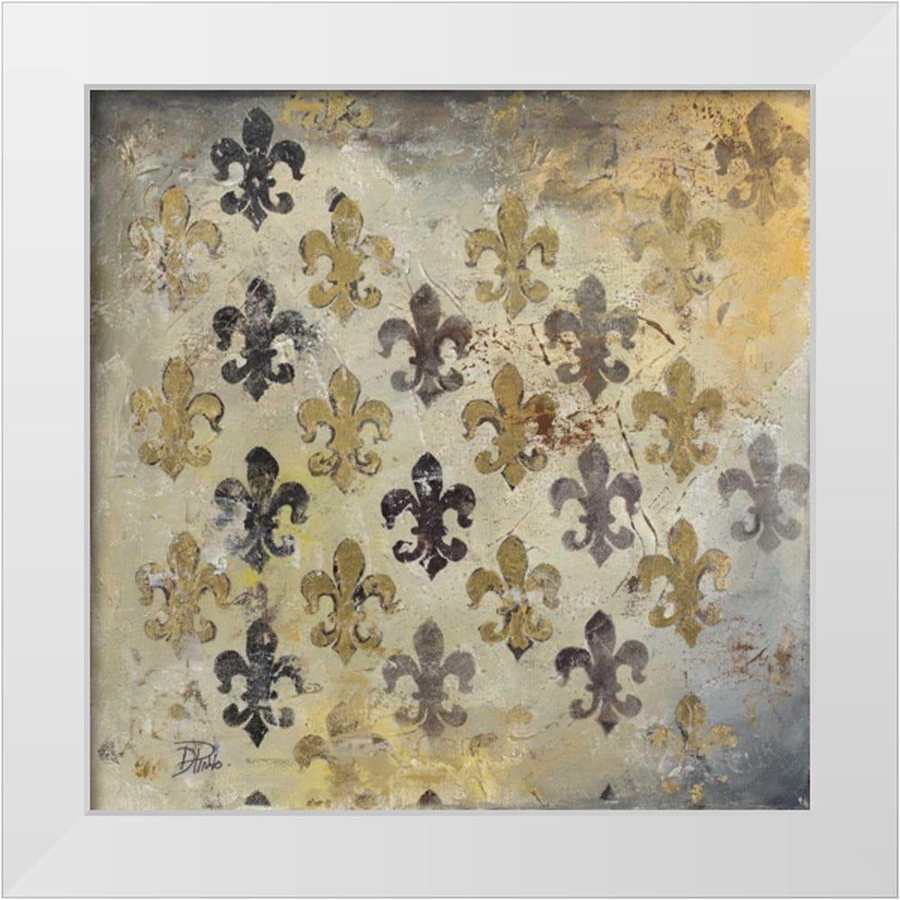 Pinto, Patricia 26x26 White Modern Wood Framed Museum Art Print Titled ...