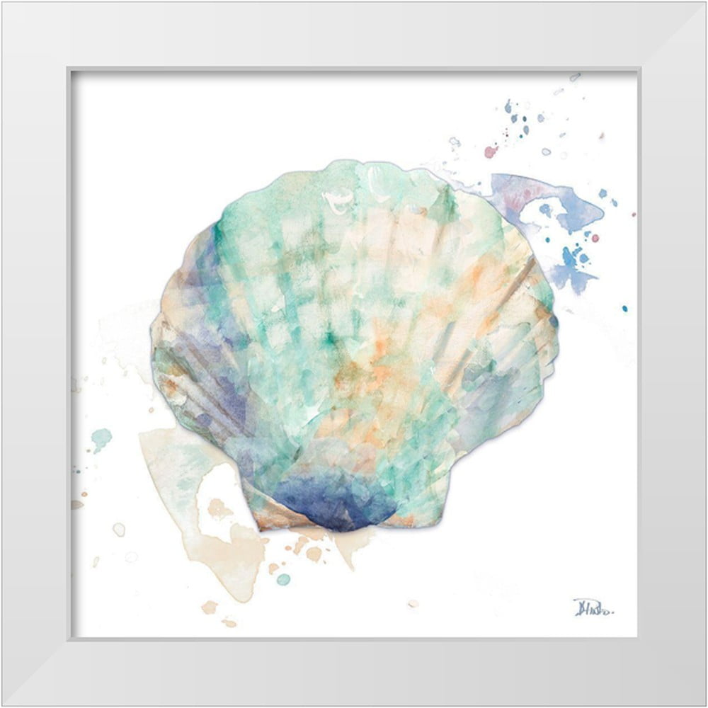 Pinto, Patricia 26x26 White Modern Wood Framed Museum Art Print Titled ...