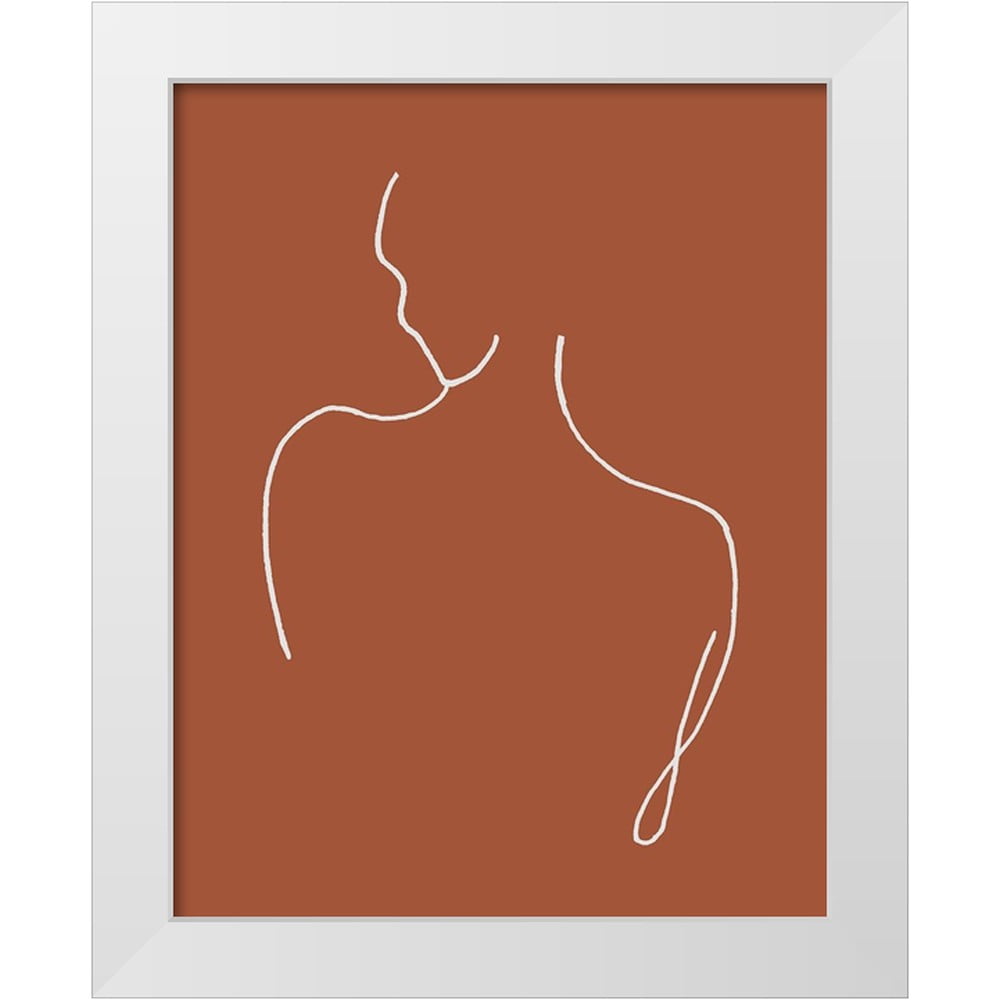 Pinto, Patricia 26x32 White Modern Wood Framed Museum Art Print Titled ...