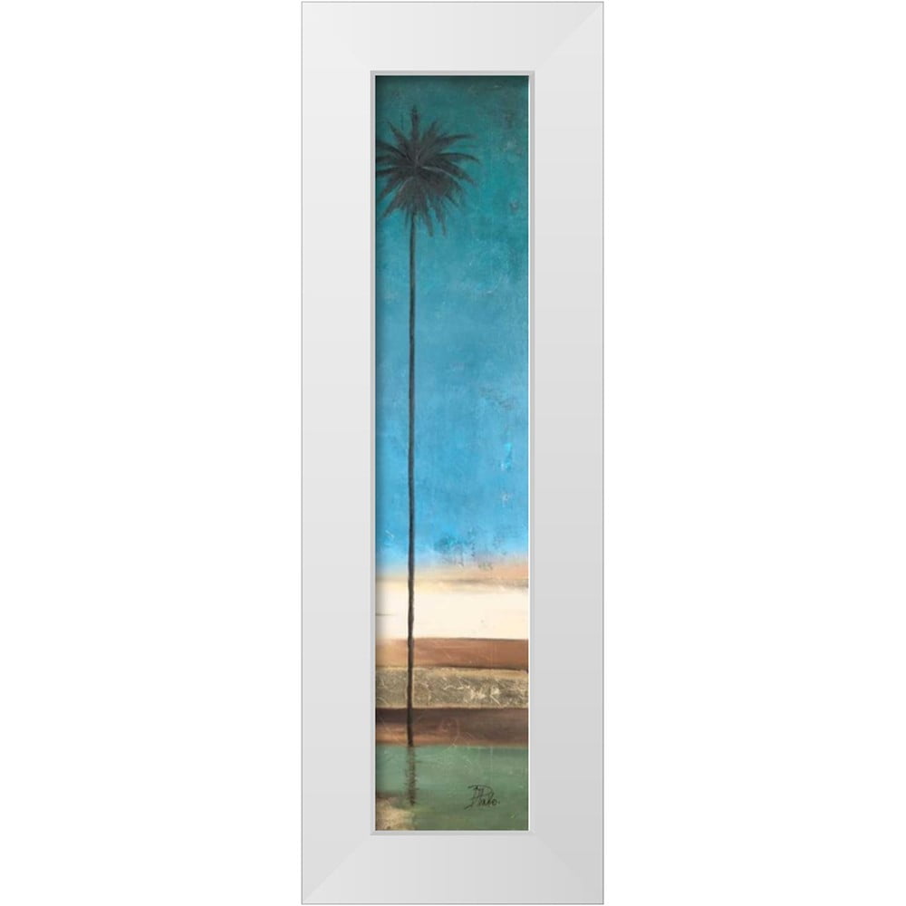 Pinto, Patricia 8x24 White Modern Wood Framed Museum Art Print Titled ...