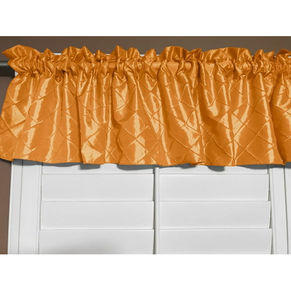 Burnt Orange Valances