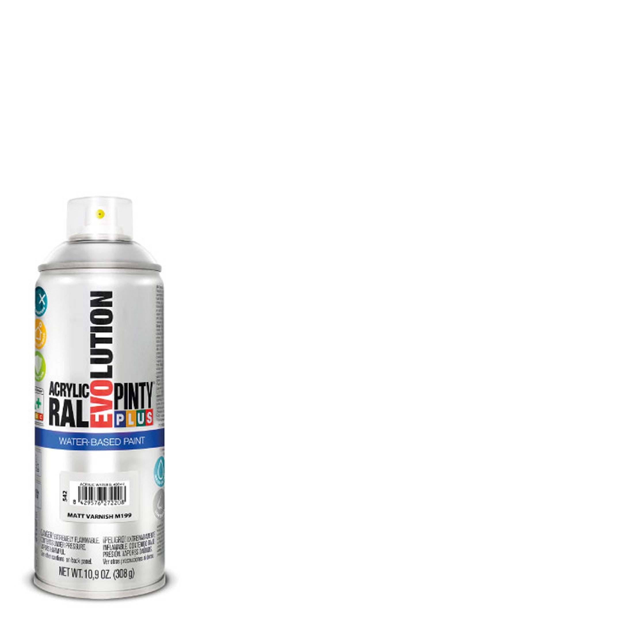 Pintyplus Spray Paint, Matte Varnish Clear. GREENGUARD Gold Certified ...