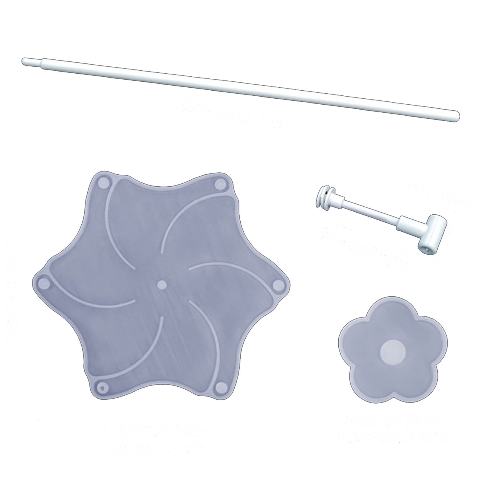 Pinwheel Resin Molds Silicone Kit Rotary Windmill Epoxy Resin Casting ...