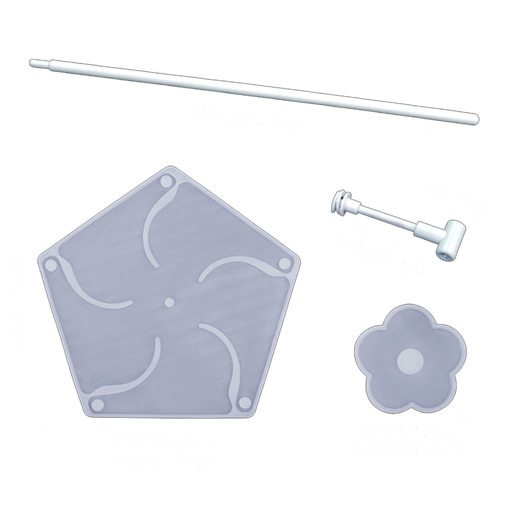 Pinwheel Silicone Molds Kit, Epoxy Windmill Casting Mold for DIY Rotary ...