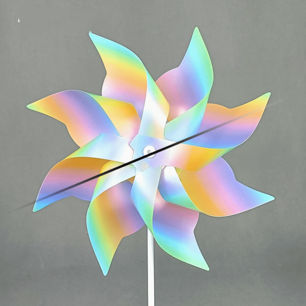 Pinwheels,8 Inch Pre-Assembled Pin Wheel,Party Pinwheels Lawn Windmill ...
