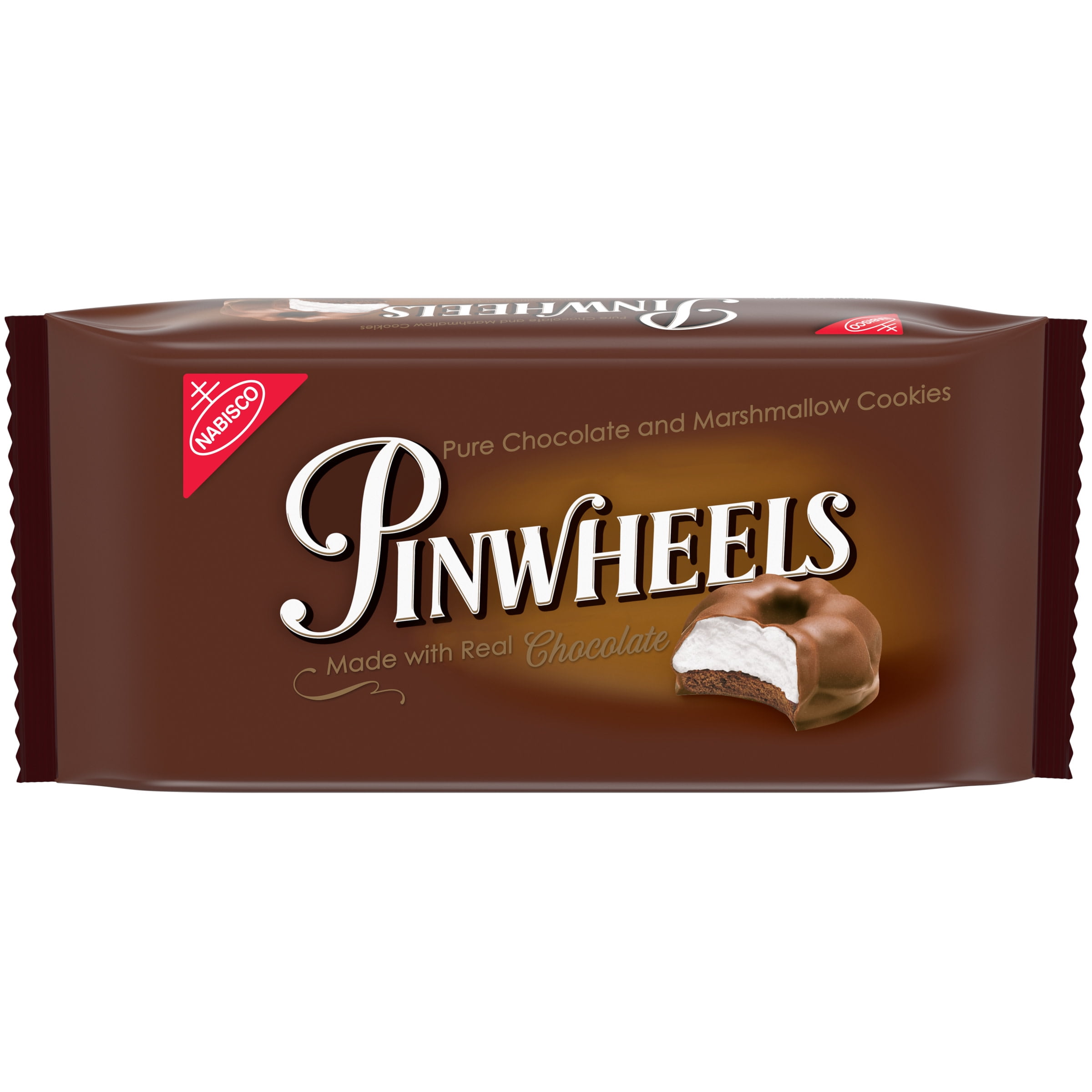 Pinwheels Pure Chocolate & Marshmallow Cookies, 12 oz - Walmart.com