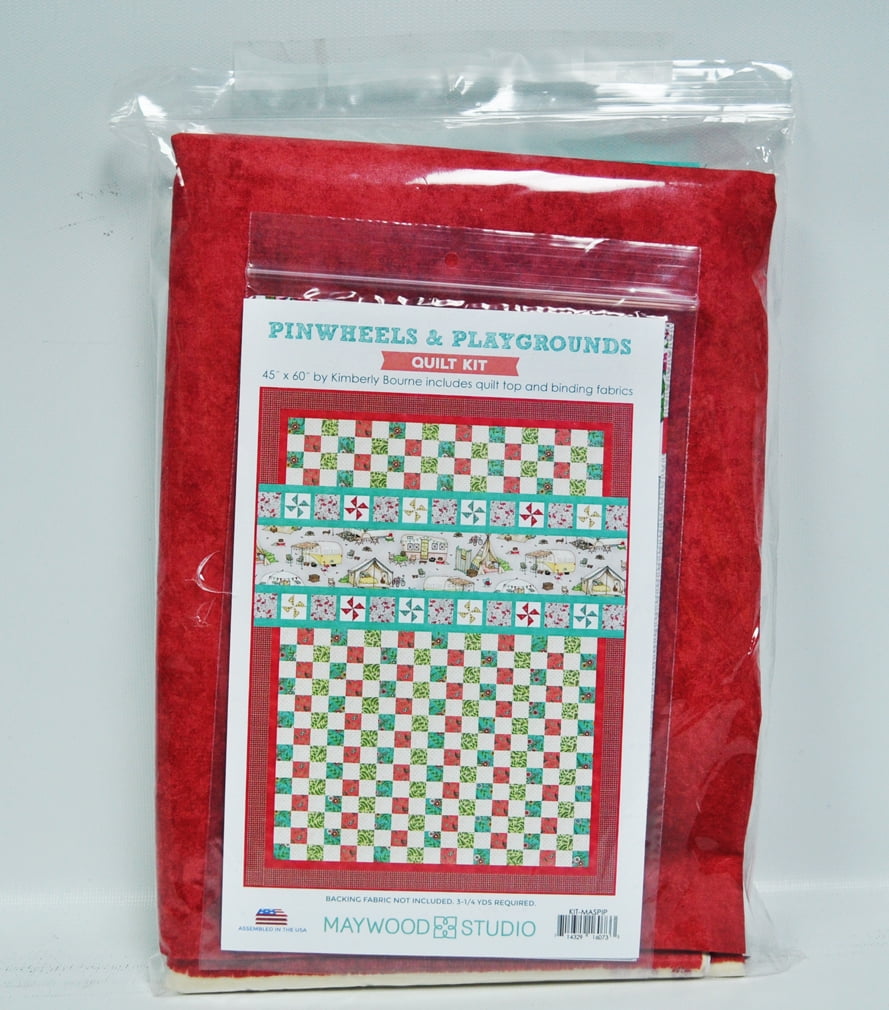 Pinwheels and Playgrounds Quilt Kit - Walmart.com