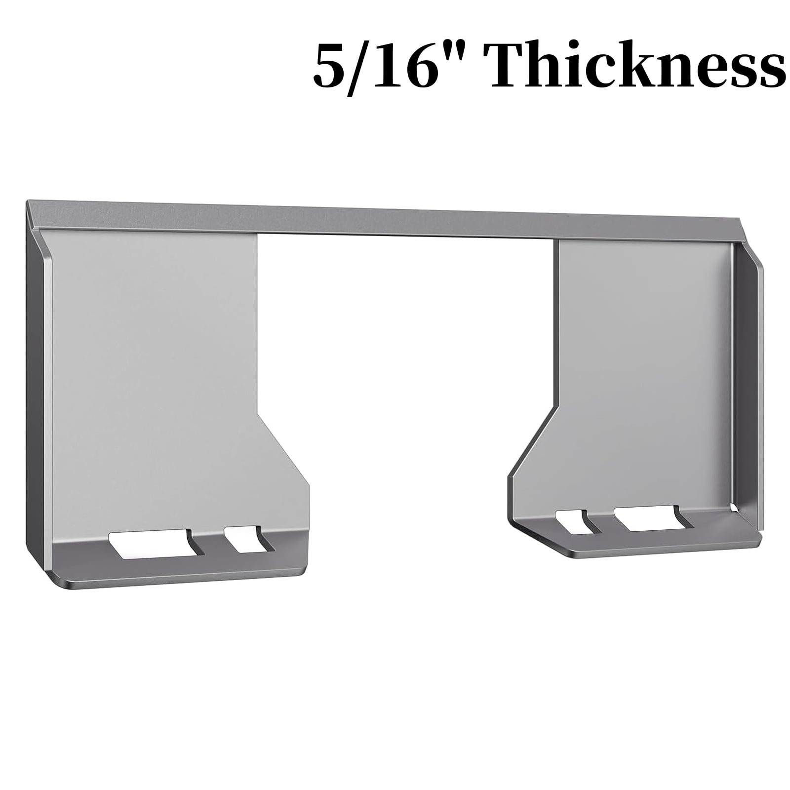 Pinypikaka 1/2" 3/8" 5/16" Skid Steer Attachment Plate, Universal Quick ...