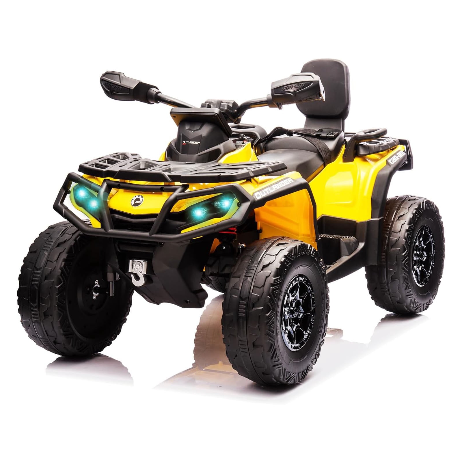 Pinypikaka 12V Kids ATV 4 Wheeler, Ride On Toy Car, Ride On ATV ...