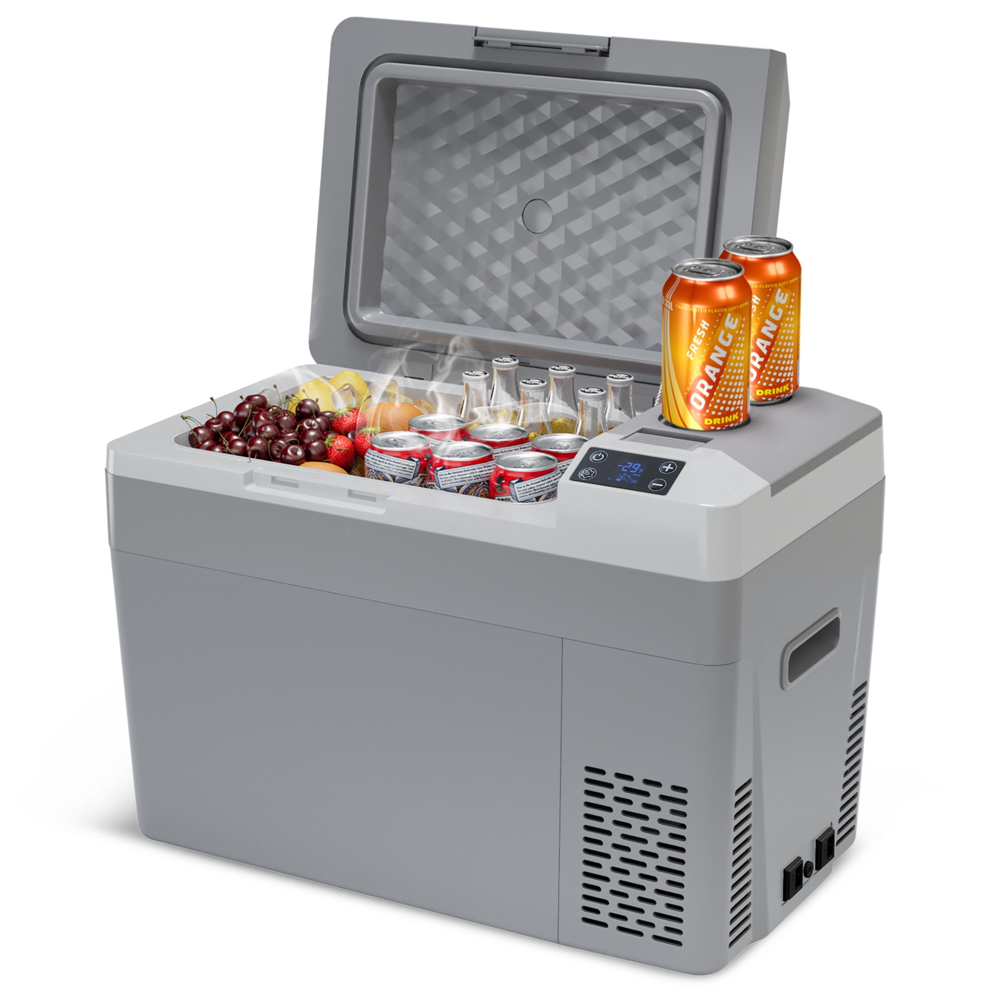 Pinypikaka 12V Portable Fridge for Car, 32QT Portable Car Refrigerator ...
