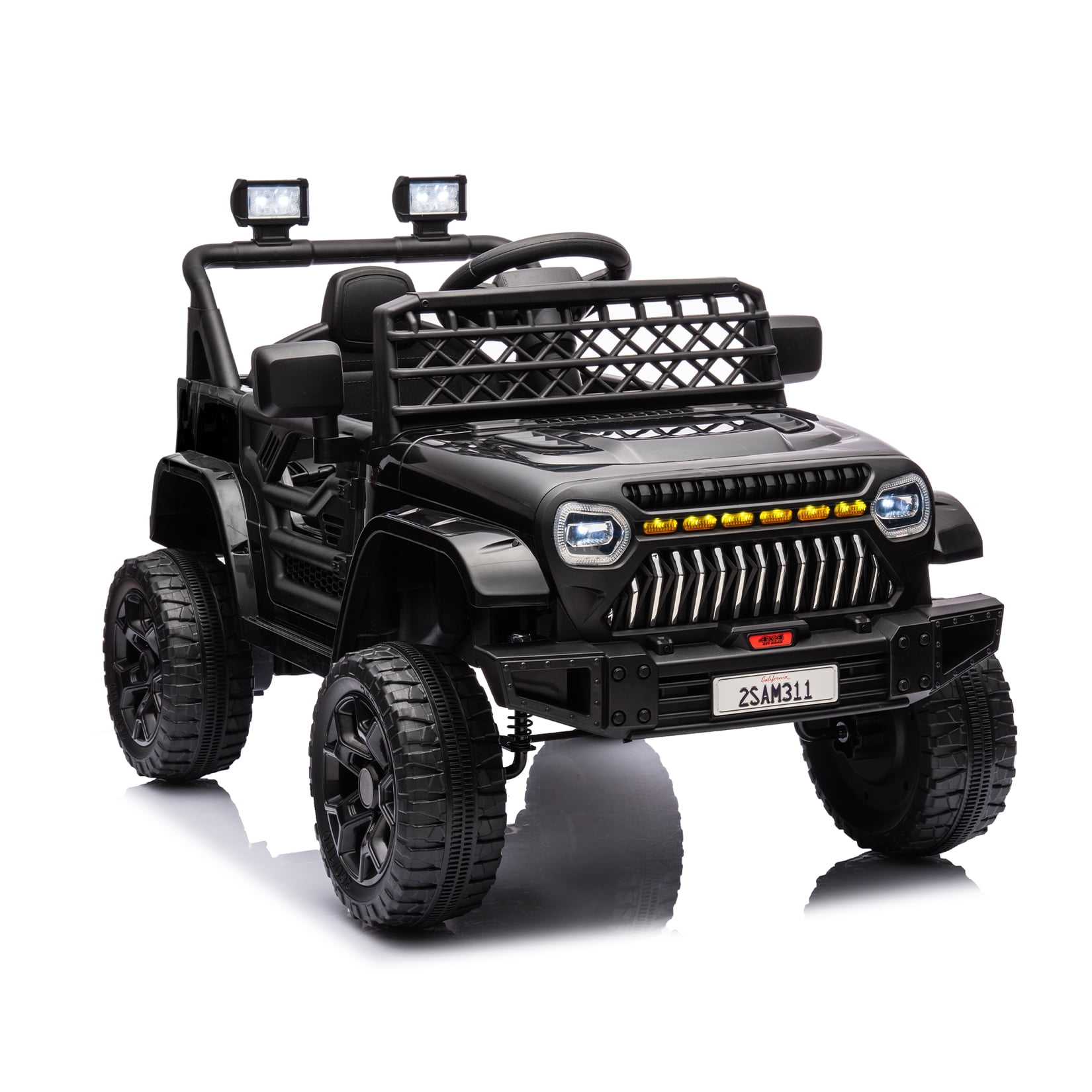Pinypikaka 12V Ride On Car for Kids Electric Vehicle Battery Powered ...